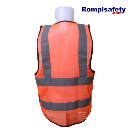 Rompi Safety Polyester, Oranye (Orange) – Rompi Safety & Rompi Proyek ...